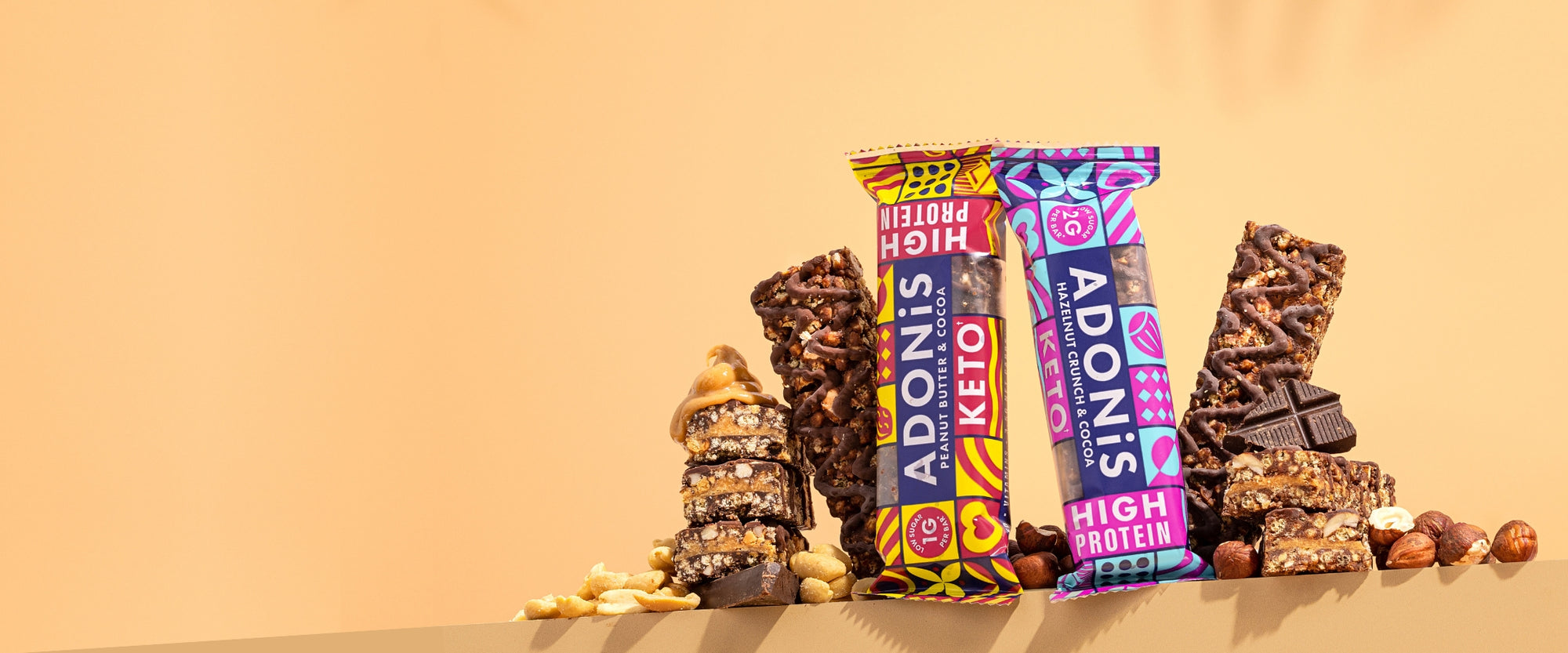 ADONiS - Low Carb, Low Sugar Snacks